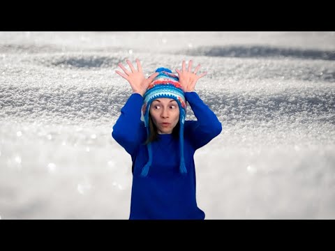 Winter Walk Action Rhyme for Preschoolers: Bunny, Raccoon, Deer, Owl, and Friendly Monster