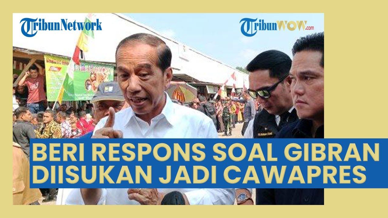 Gibran Rakabuming Ramai Diisukan Jadi Cawapres Prabowo Subianto, Jokowi: Jangan Menduga-duga ...