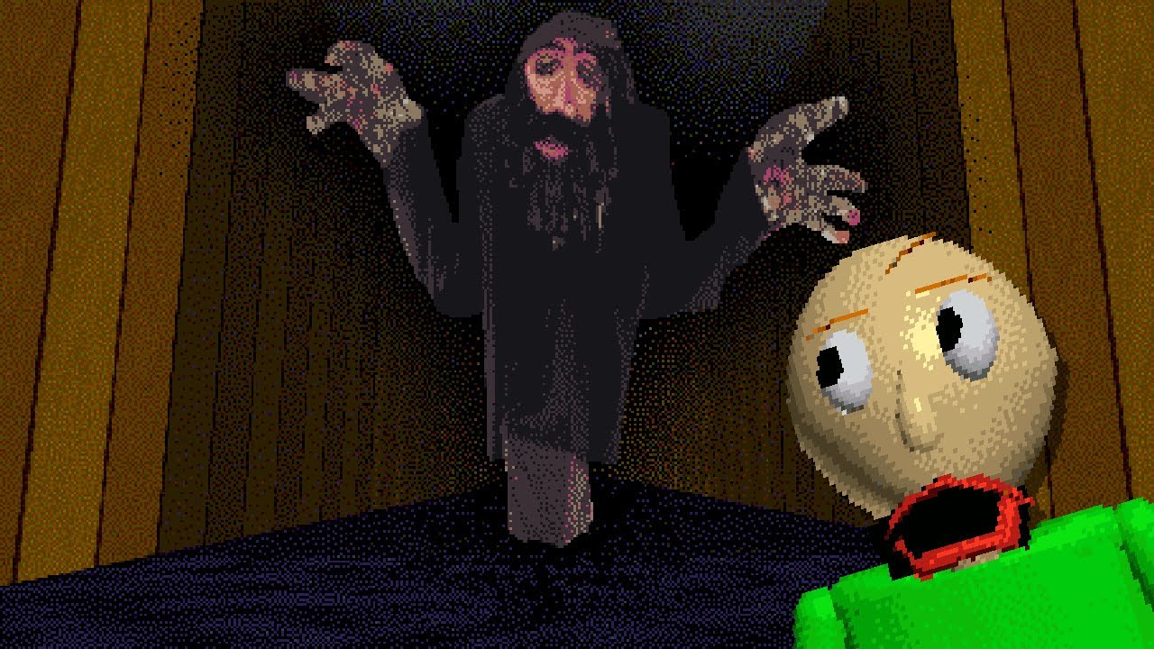 Who brought this in here...? (The Rolling Giant) | Baldi's Basics Plus MOD