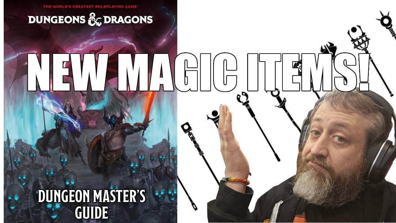 The New Magic Items in the 2024 Dungeon Masters Guide | Nerd Immersion