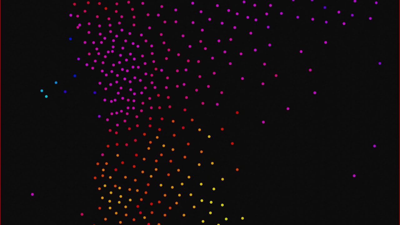 Flocking simulation of 500 agents in a confined arena (algorithm: Science Robotics, 2018)