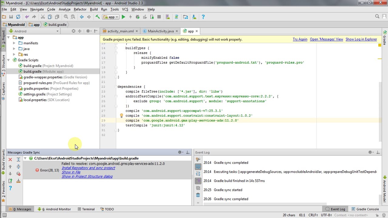 Gradle Error : Tips and Tricks to solve