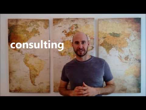 English Pronunciation: How to say CONSULTING (Beratung)