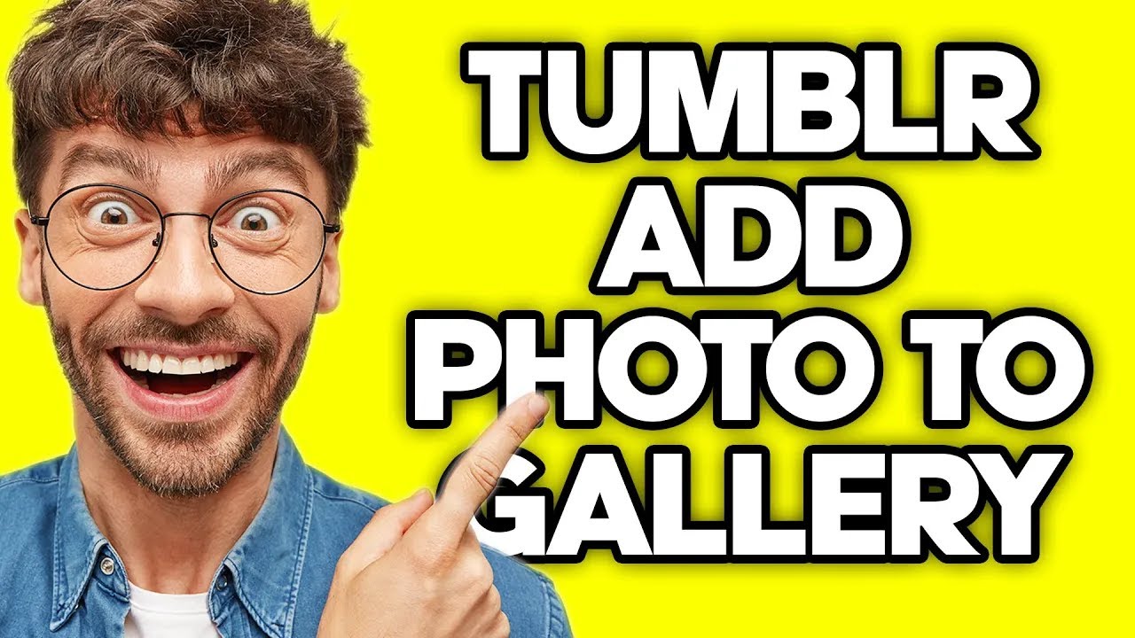 How To Add Photo To Gallery in Tumblr (2023)