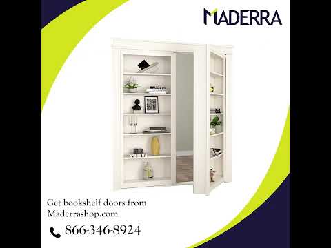 You can now purchase your hidden bookshelf doors from Maderrashop.com.