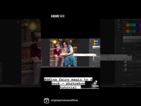 Quick photoshop overlays tutorial- png tree- adding magic to your fall photos