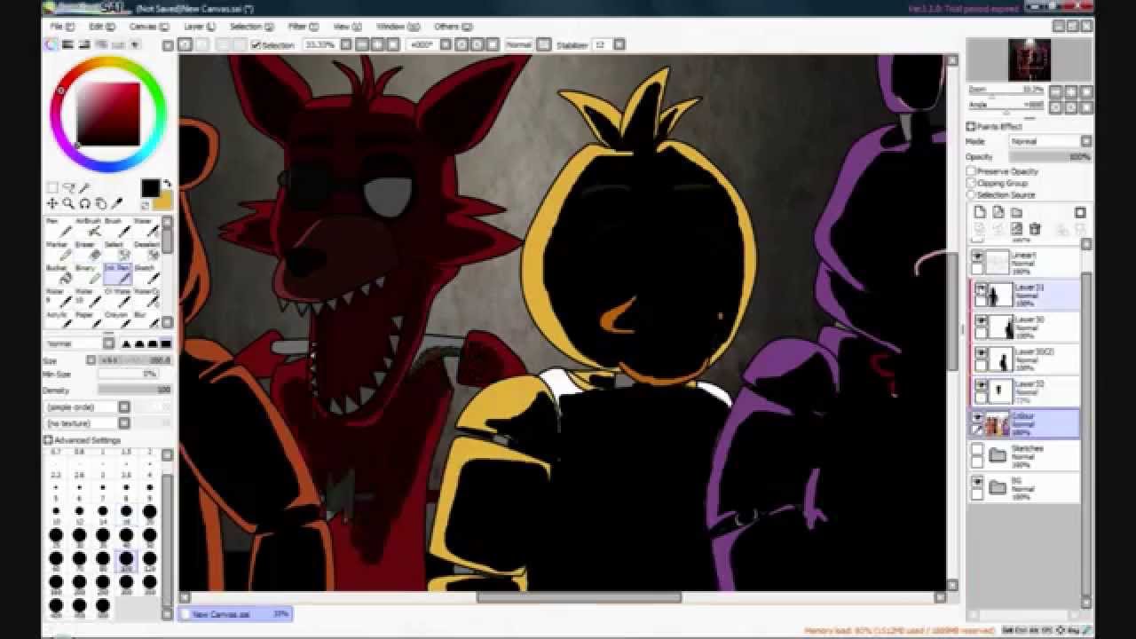 Five Nights at Freddy's Speed Paint