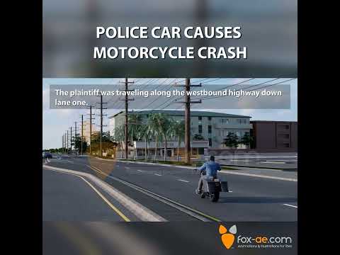 Police Officer Causes Bike Crash