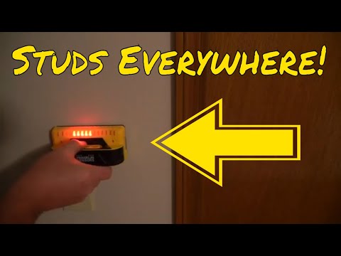 The Only Stud Finder You Will Ever Need!  The Franklin Sensor, ProSenser M150!