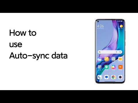 How to use Auto-sync data