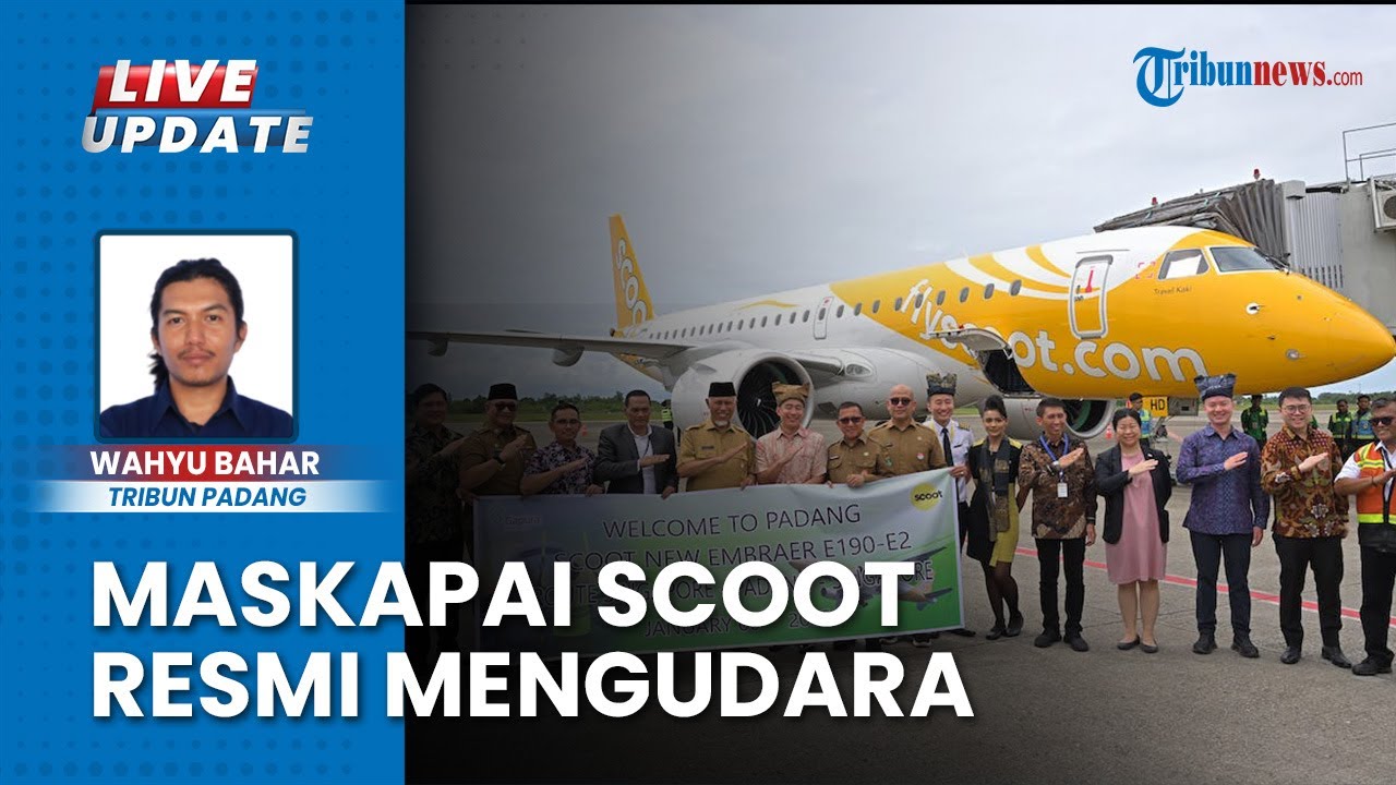 Maskapai Scoot Resmi Mengudara dengan Rute BIM Sumbar-Changi Airport ...