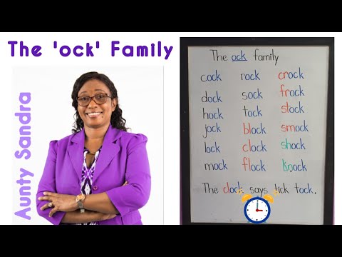 The 'ock' Word Family | Short 'o' Sound | Blending Letter Sounds | Rhyming Words | Listening Skill