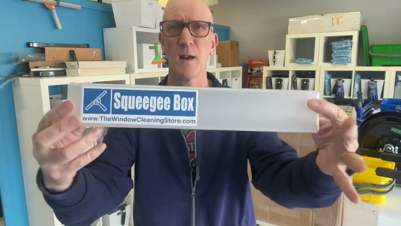 Squeegee Box - Squeegee rubber and channel storage solution