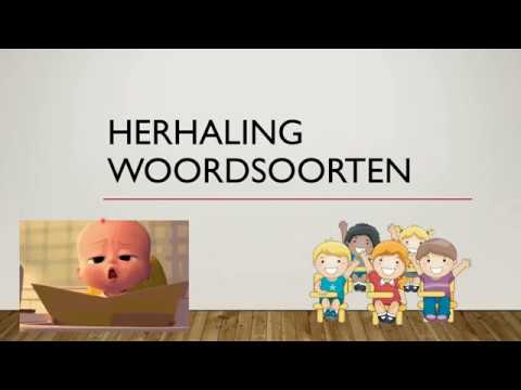 Herhaling woordsoorten