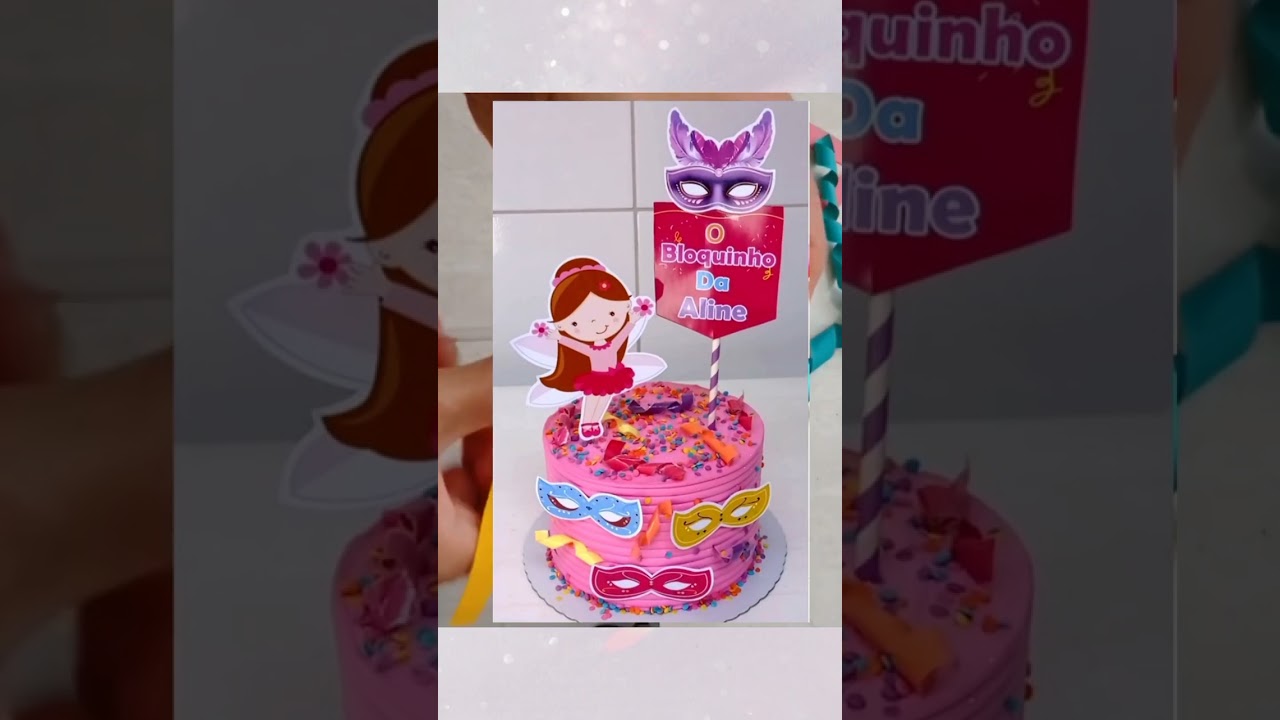 3 FORMAS FÁCIL DE FAZER SERPENTINA EM PAPEL | TOPO DE BOLO SERPENTINA | TOPO CARNAVAL #shorts