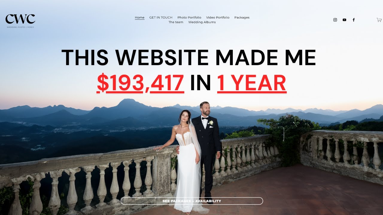 Most Wedding Photography Websites Fail — (Top 5 Errors & How to Fix Them)
