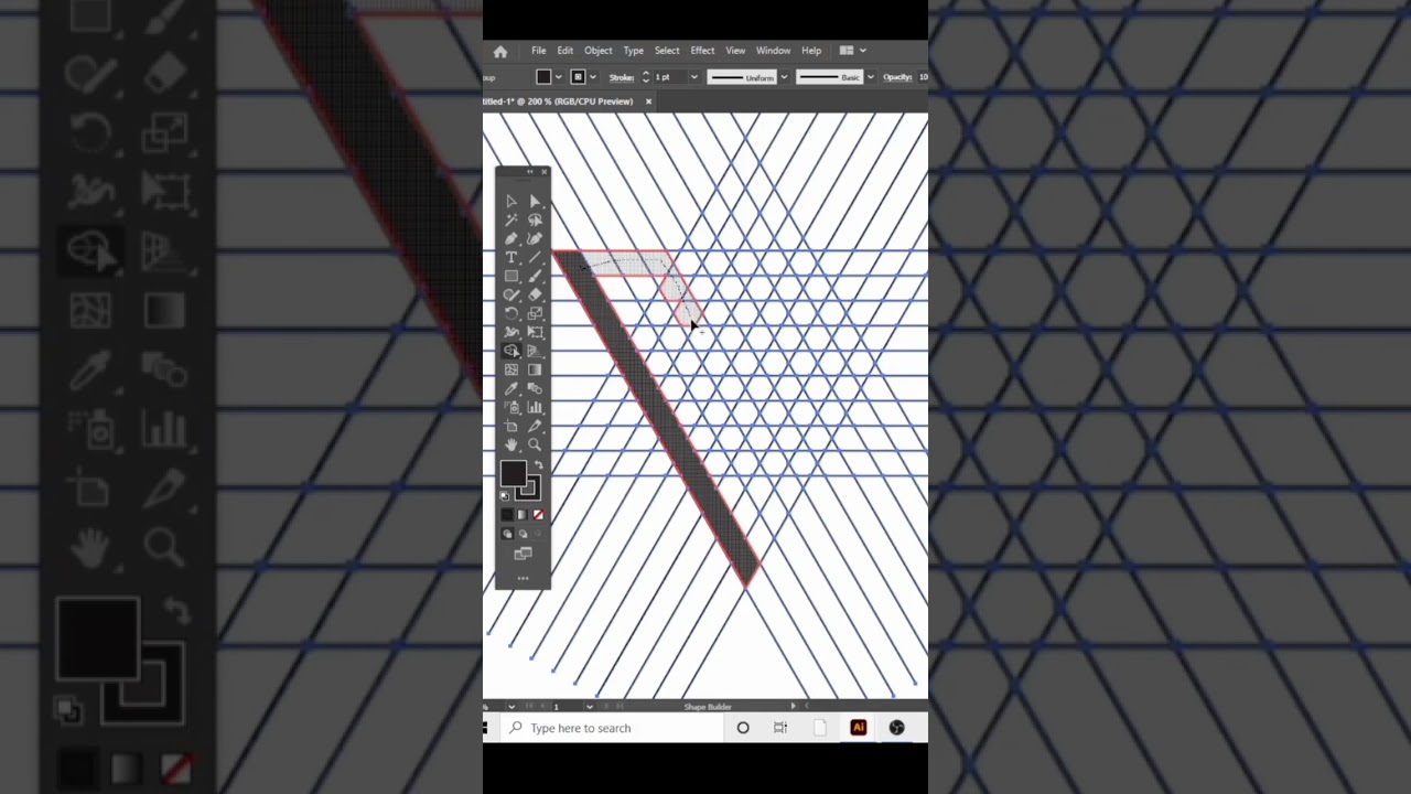 BG Letter logo design tutorial #short #logo