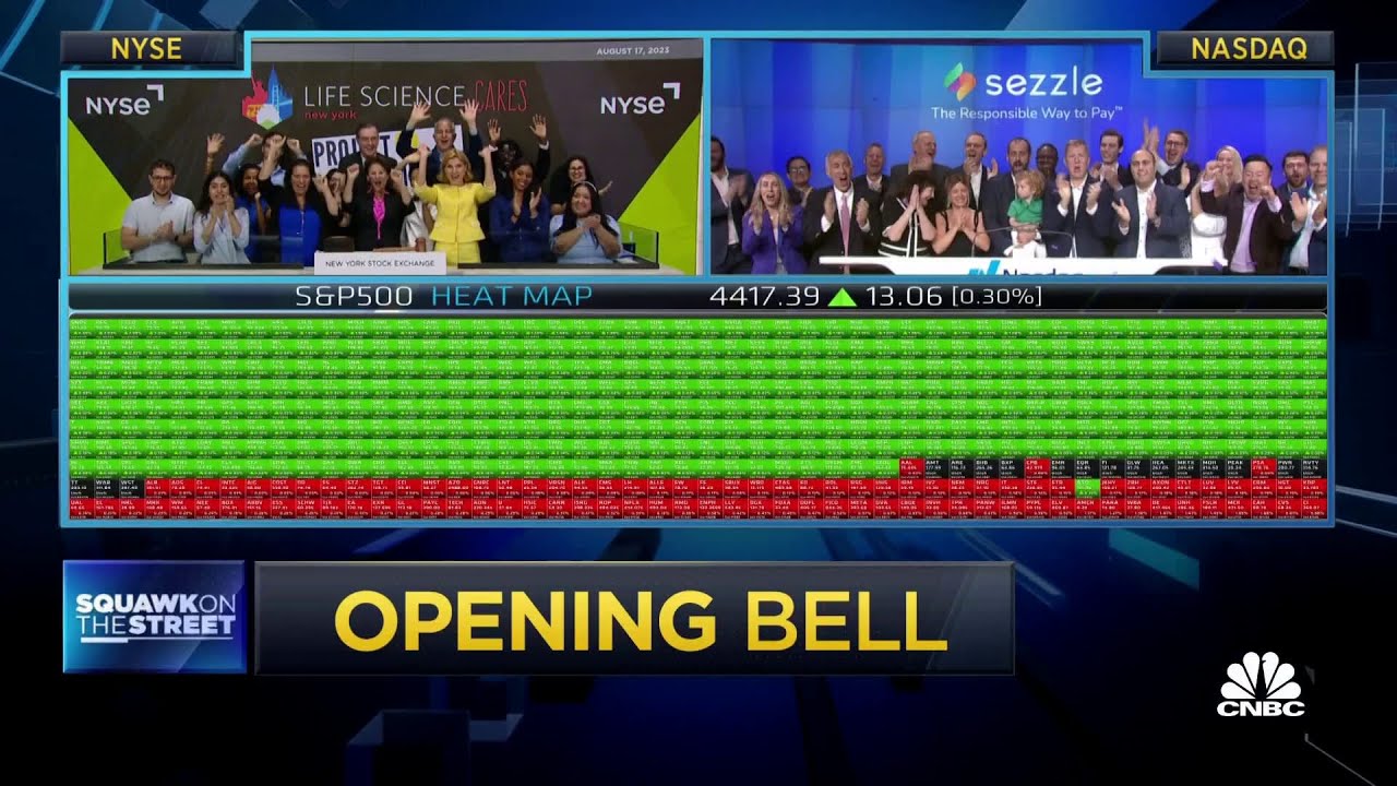 Opening Bell: August 17, 2023