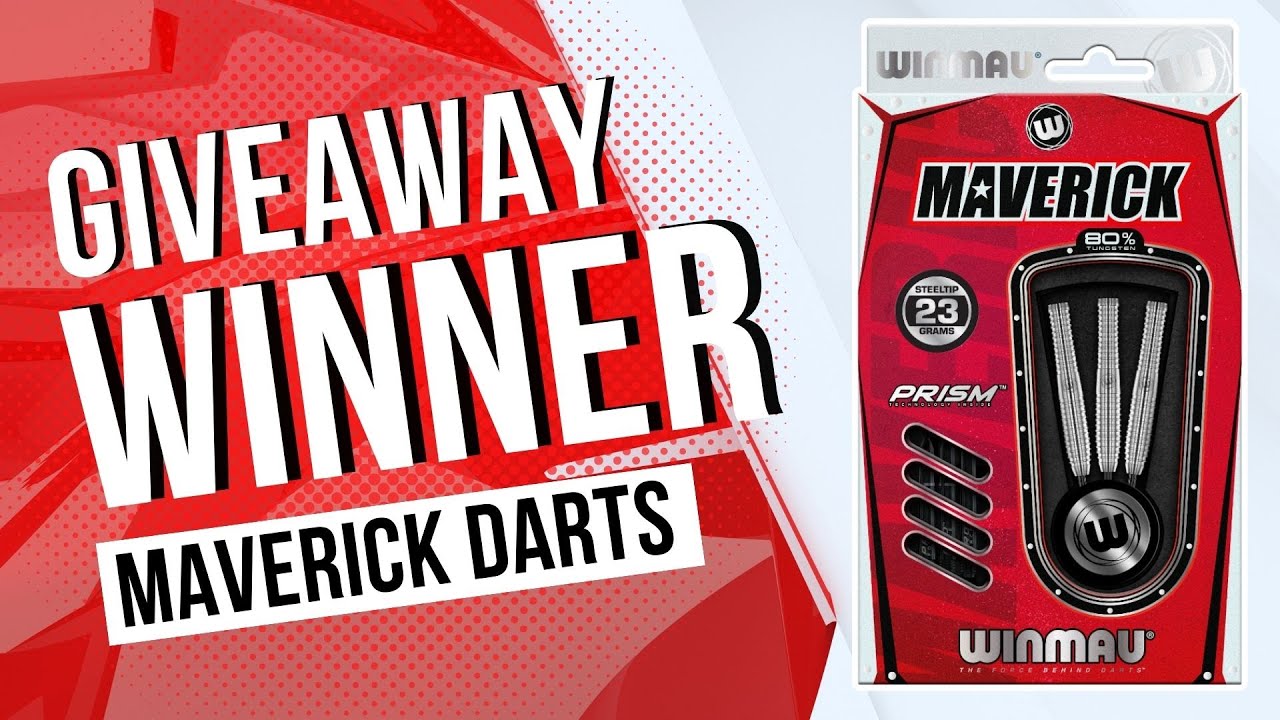 WINNER ANNOUNCED | WINMAU MAVERICK DARTS