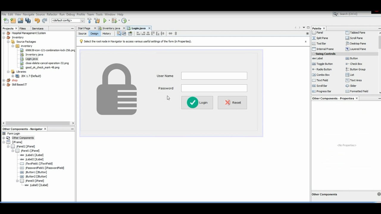 Java Inventory Software Tutorial - 1