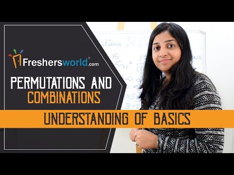 Understanding Basics: Permutations and Combinations Video Lecture - Quantitative Aptitude for ...