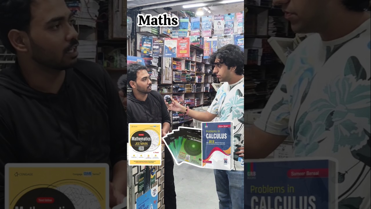 Books used in Kota - Part 2🔥‼️#jee#jee2026#kota#jee2027#motivation#jeebooks#cengage#pw#iit#shorts