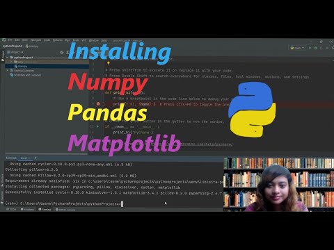 How to install Numpy, Pandas and Matplotlib in Pycharm | Python for data analysis | Beginners