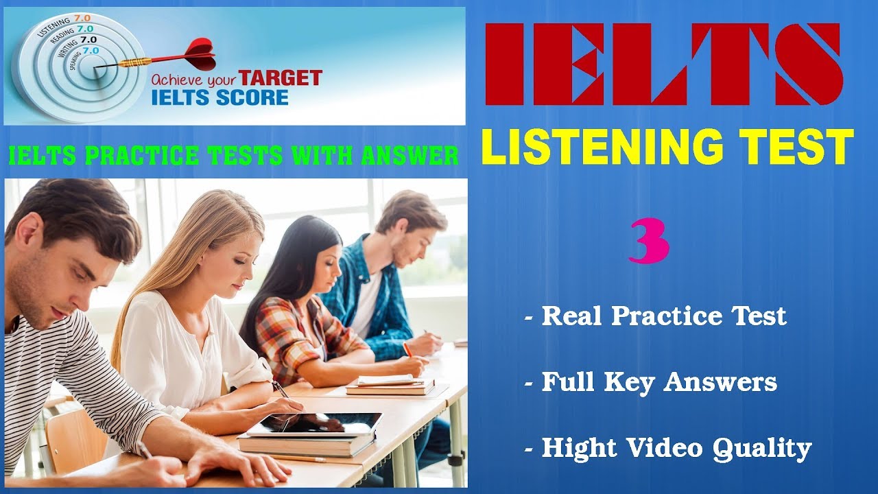 IELTS Listening Practice Tests with Answers and PDF File - Test 03