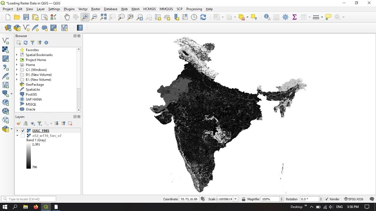 QGIS Tutorials 10: Loading Raster layer in QGIS |  QGIS Beginners