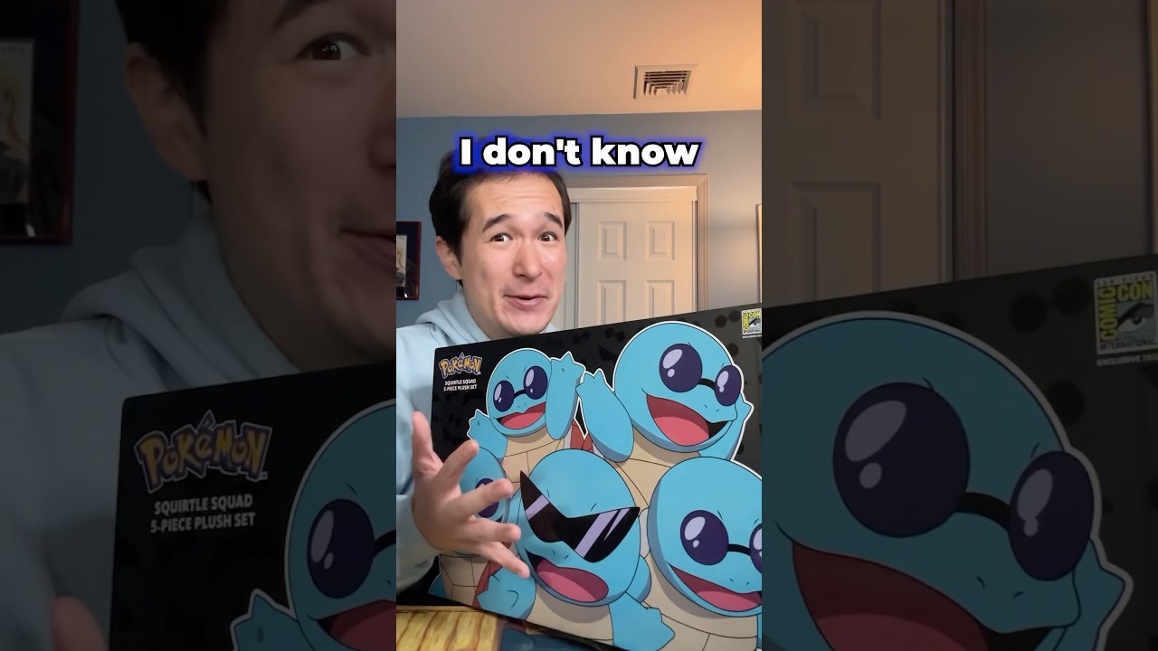Pokémon’s SDCC Exclusive Plush Set is CRAZY 👀🤯 (Jazwares Squirtle Squad)