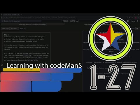 Learn Advanced Array Methods by Building a Statistics Calculator: Step 1-27 | freeCodeCamp