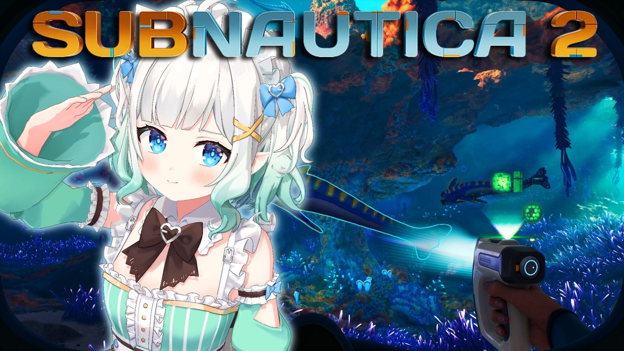 【SUBNAUTICA 2】nothing wrong with getting your toes wet!【Maid Mint Fantôme】