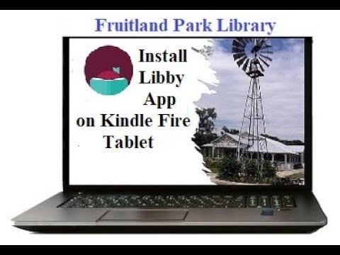 Libby app installed on Kindle Fire Tablet