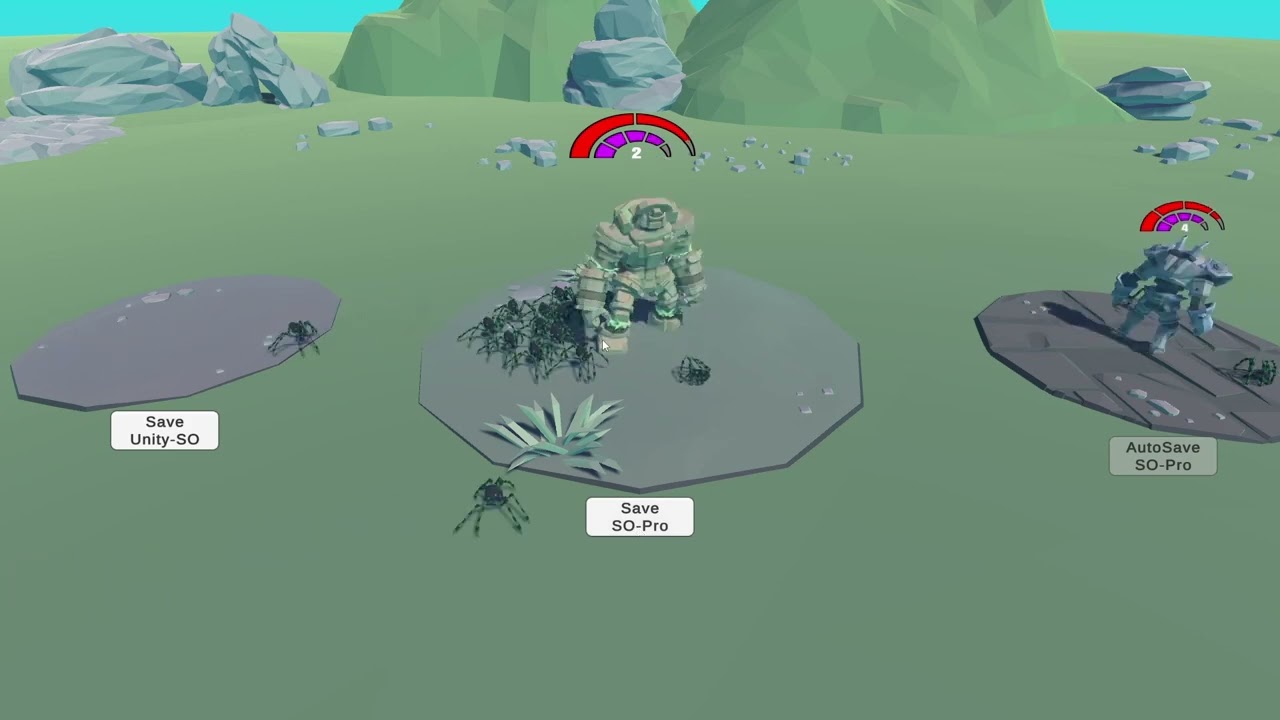 ScriptableObject Pro Demonstration