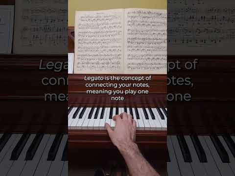 What is Legato playing on the piano? 🎹 🎶