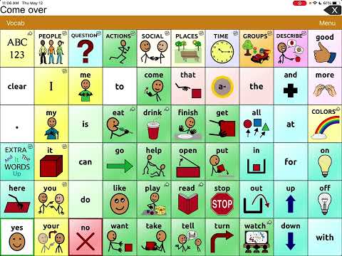 Using a Bluetooth Trackpad as Alternative Access for an AAC app on the iPad