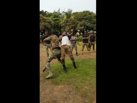 Formations Gendarmerie Nationale du Gabon Par Olivier Marion