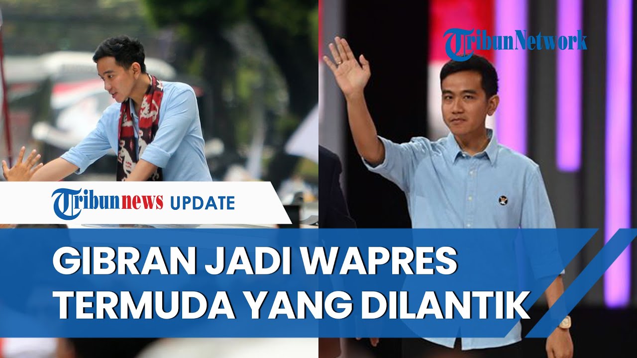 Gibran Rakabuming Raka, Jadi Wakil Presiden Termuda yang Dilantik dalam Sejarah Indonesia ...
