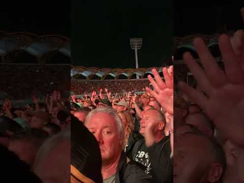 Pearl Jam concert Gold Coast 13/11/2024 elderly woman behind the counter in a small town