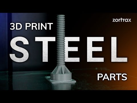 ⚙️ Metal 3D Printing on Zortrax M300 Dual Desktop 3D Printer