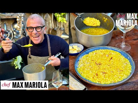 RISOTTO ALLA MILANESE a Regola d'Arte! (con Midollo e Zafferano) Ricetta di Chef Max Mariola