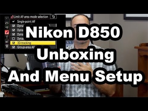 Nikon D850: Full menu setup (1585)