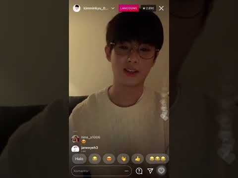 Kim minkyu Instagram Live🔴 Part1(230121)
