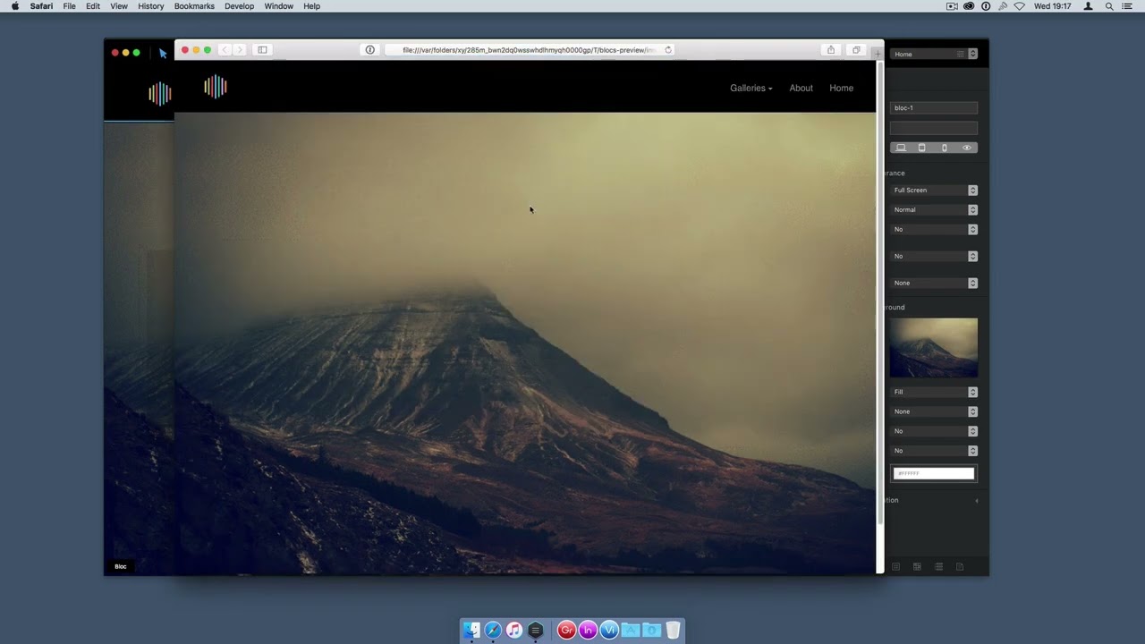 Blocs tutorial   Dropdown menu with mouseover