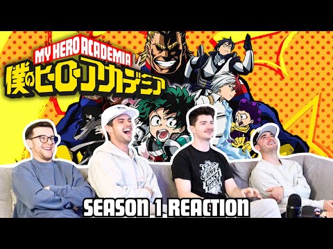 Anime HATERS Watch My Hero Academia Season 1 | Reaction/Review
