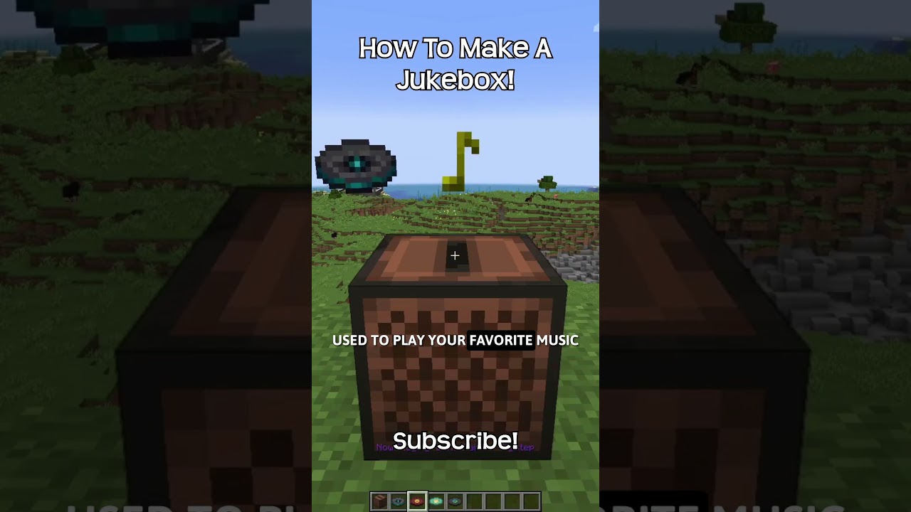How To Make A Jukebox In Minecraft!
