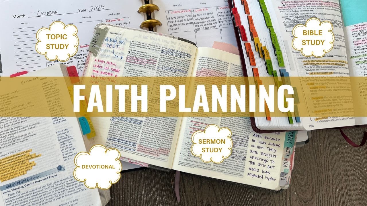 Using My Faith Planner #faithplanner