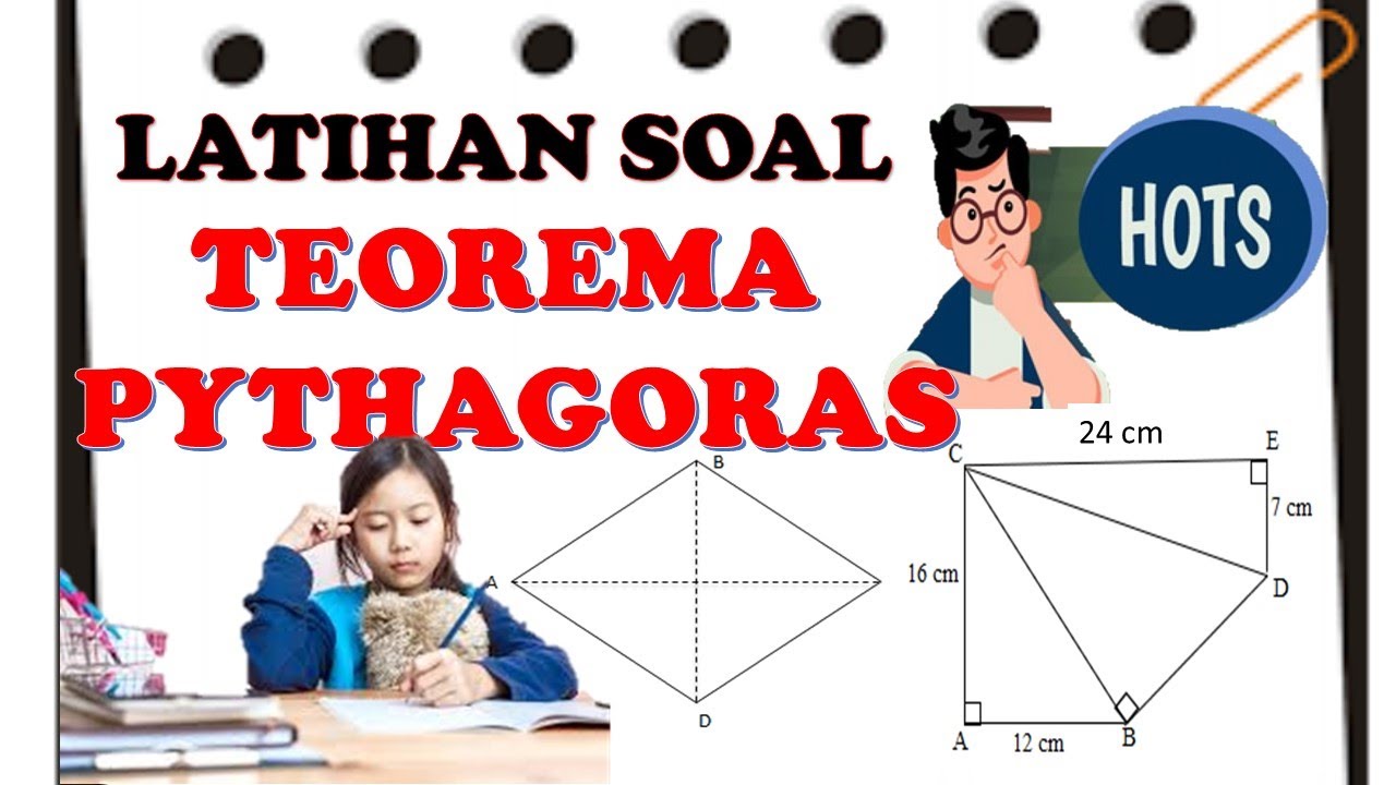LATIHAN SOAL TEOREMA PYTHAGORAS KELAS 8, soal teorema pythagoras kelas 8