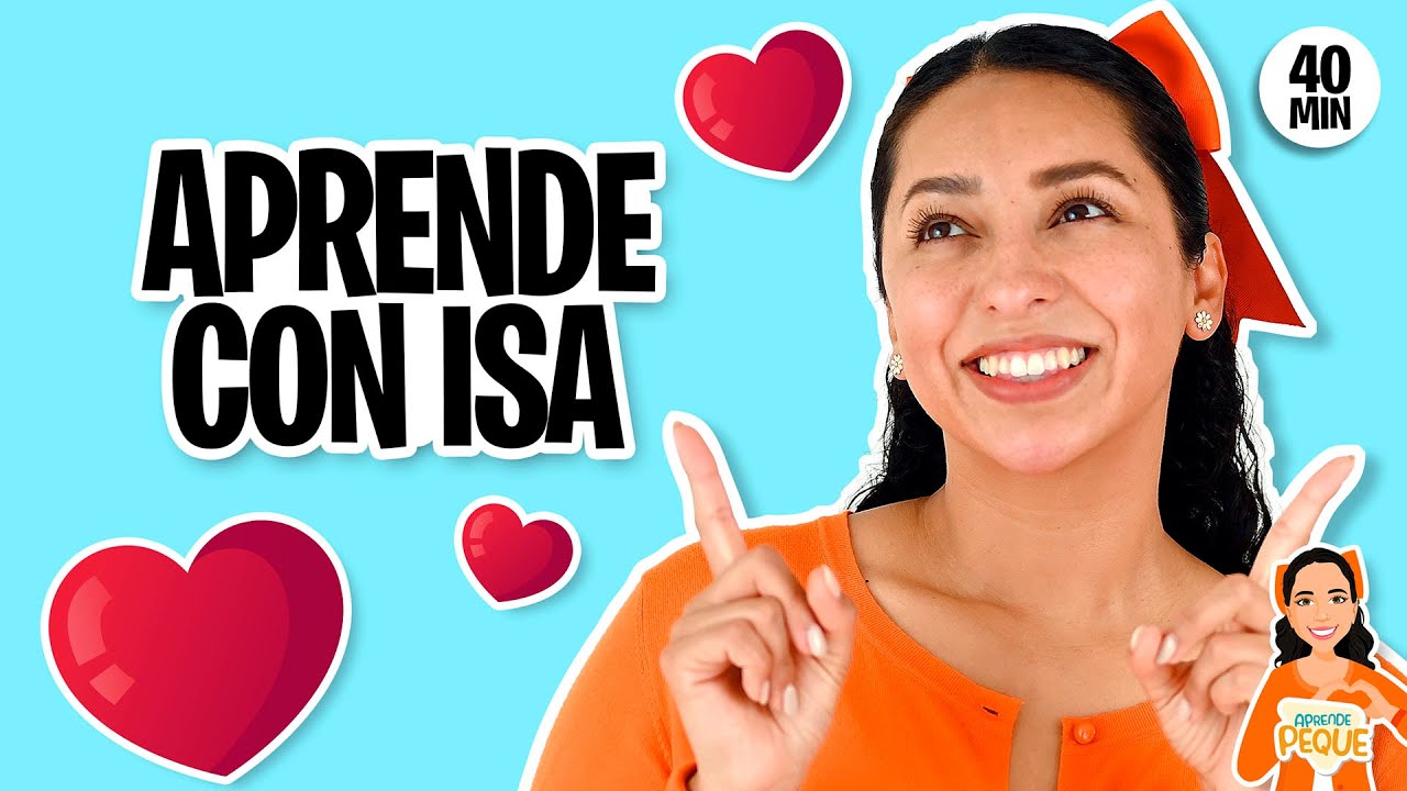 Aprende Peque con Isa - Día de la Amistad Para Peques - Toddler Learning - Valentines Day