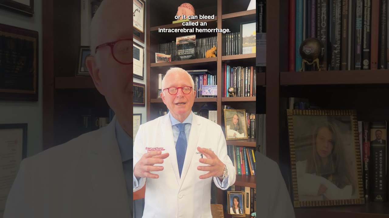 Dr. Philip E. Stieg: AVM in Brief
